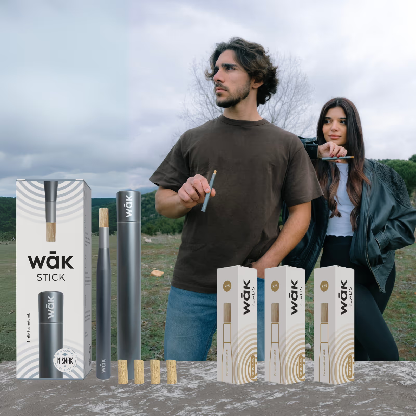 wāk – Naturally Powerful. A Fidget for the Mind & Mouth.